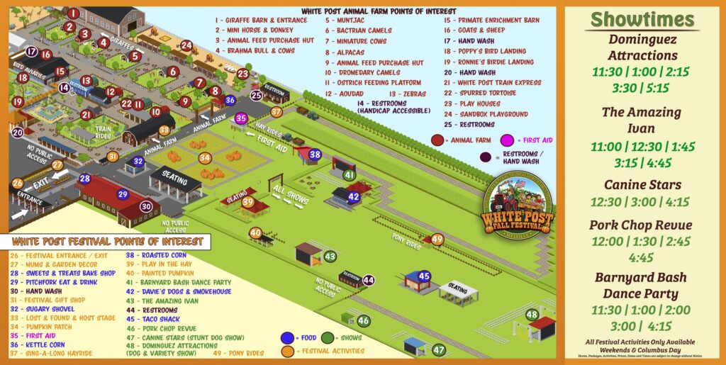 White Post Farms of Melville - The Original Fall Farm Festival